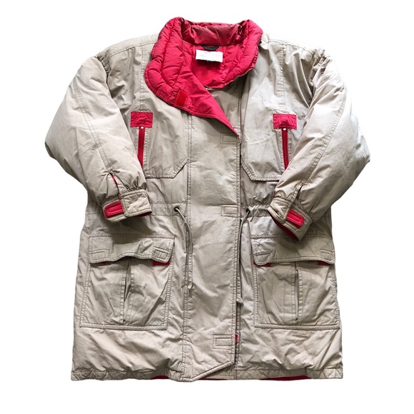 Utex | Jackets & Coats | Utex Duvet Down Wear Vintage 8s Khaki Puffer ...